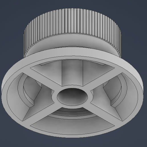 🎸 Tone knob for guitar・Free STL File for 3D printing・Cults