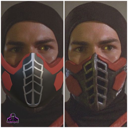 3D 文件 Ermac mask from MK2 Annihilation movie 🎬 ・可下载 3D 打印模板・Cults