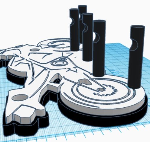🏍️ Motorcycle key holder・ STL File for 3D printing・Cults