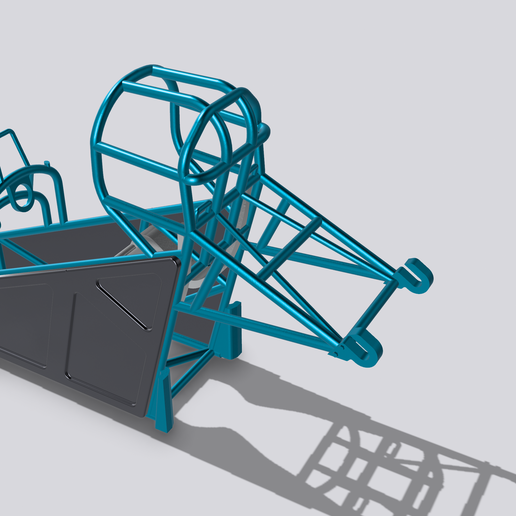 🚗 FUNNY CAR Funny Car Chassis Platform 2 options High Detail・ STL File ...