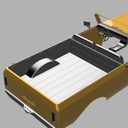 👽 International Harvester Scout Traveler RC Body・ STL File for 3D ...