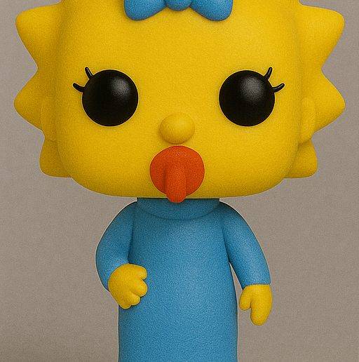 👾 Funko Los Simpson - Maggie Simpson・Archivo 3D para Impresión 3D・Cults