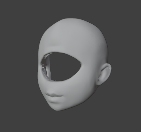 🎭 Cyclops mask・ STL File for 3D printing・Cults