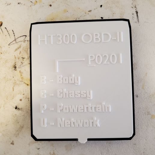 🛞 HT300 OBDII Case・ 3D File for 3D printing・Cults