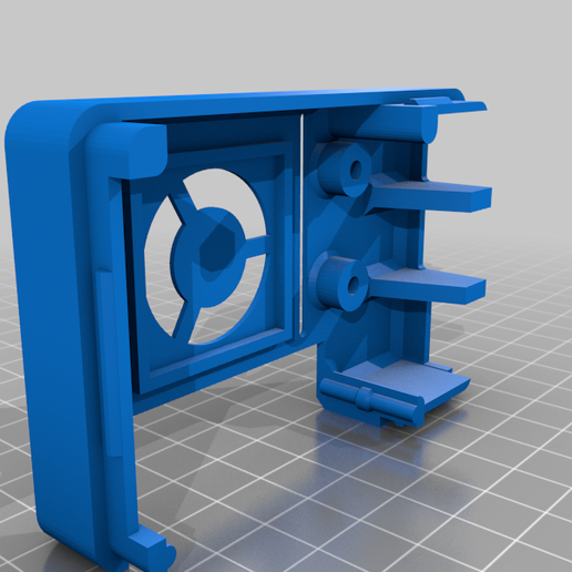 🖥️ Raspberry PI 4 Case (GPIO access, Fusion 360 model, Fan 30 and 40mm ...