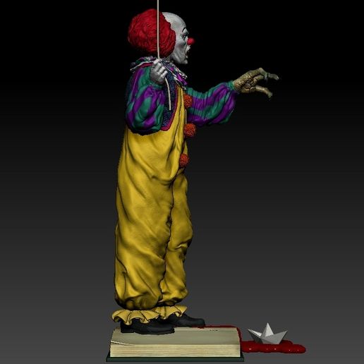 🤡 Pennywise・ OBJ File for ・Cults