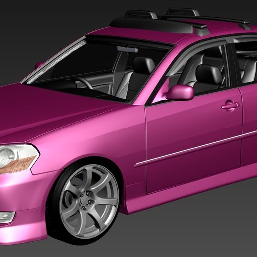 🚗 Toyota Mark II gx jzx 110 aoshima・ 3D File for 3D printing・Cults