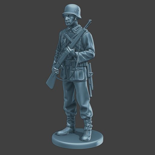 Fichier 3D Soldat allemand ww2 StandGuard G1・Objet imprimable en 3D à télécharger・Cults