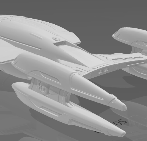 Free STL file STO - Federation - Chimera-class Heavy Destroyer 🖖 ・3D ...