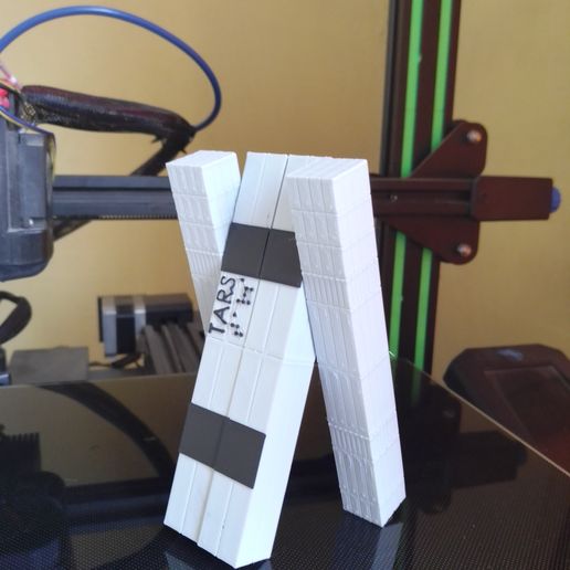 Archivo STL TARS PRINT IN PLACE 🦸 ・Diseño de impresión en 3D para ...