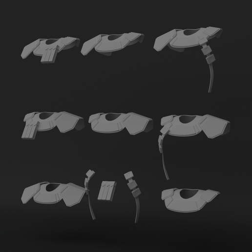 ⭐ Clone Trooper Pauldrons - One12 - STL files 3D print model・ STL File ...