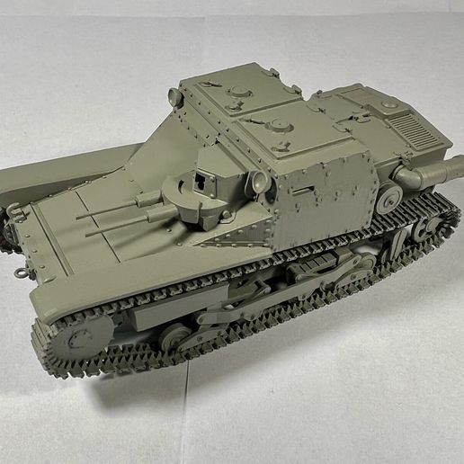 🤌 1-35 scale Carro Veloce 35, Italian WWII tankette, L3/35・ STL File ...