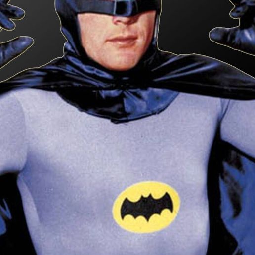 🪢 Adam West Batman Filament Painting・Free STL File for 3D printing・Cults