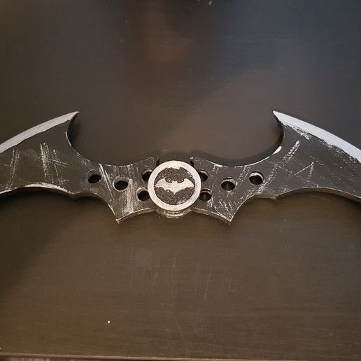 🎮 Folding Batarang (Batman: Arkham Series)・Free 3D File for ・Cults