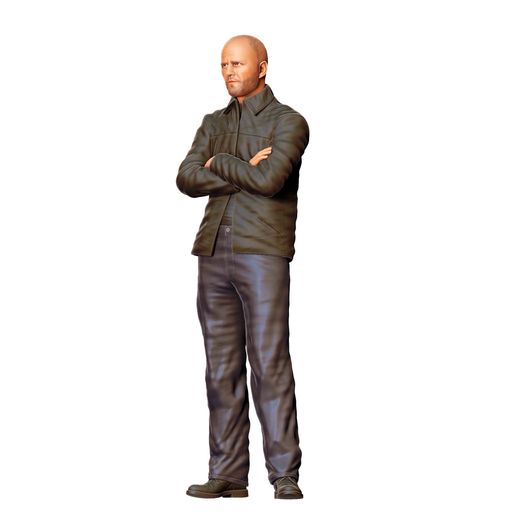 🤌 N2 Handsome Rob Jason Statham The Italian Job・ STL File for 3D ...