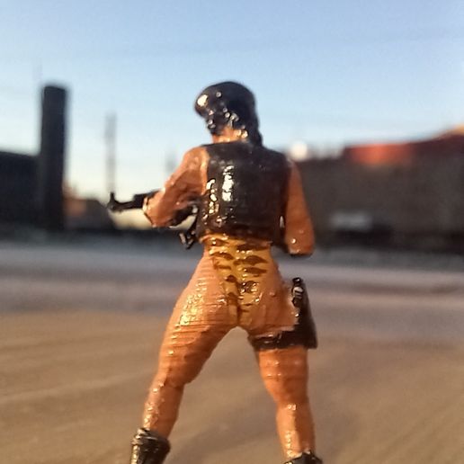 ♀️ Female soldier mod Hitman 3・ OBJ File for 3D printing・Cults