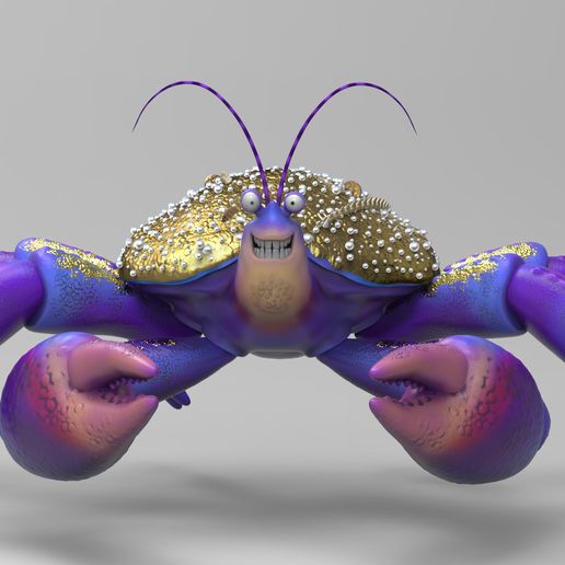 🦀 Tamatoa - Moana・ STL File for 3D printing・Cults