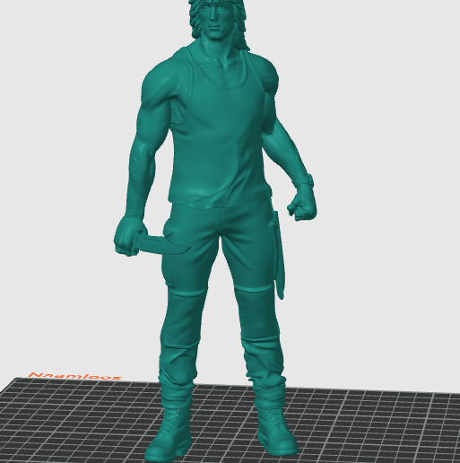 STL file Rambo III 🗿 ・3D printer design to download・Cults