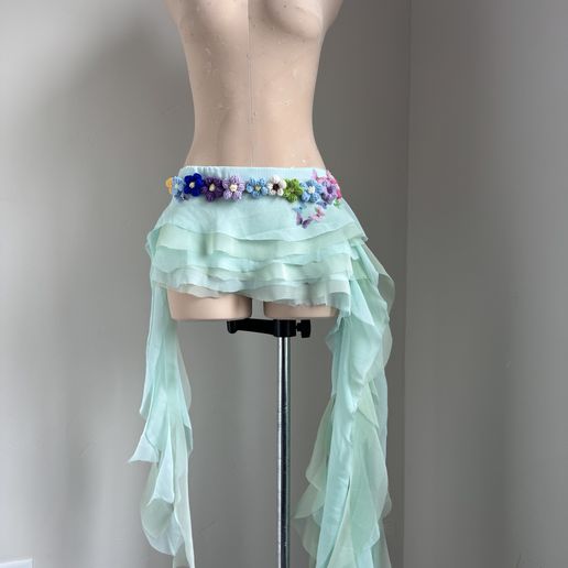 🆓 Spiral Flounce Free Pattern for Sewing・Free 3D File for Sewing ...