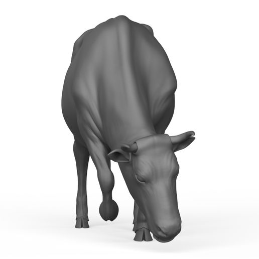 🐄 Eating Cow 3D Print Model・ STL File for 3D printing・Cults