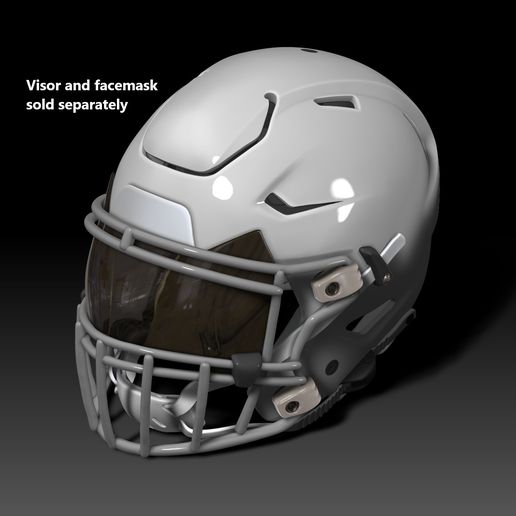 🏈 NFL football Helmet Riddell SPEEDFLEX with padding 3D Model・ 3D File ...