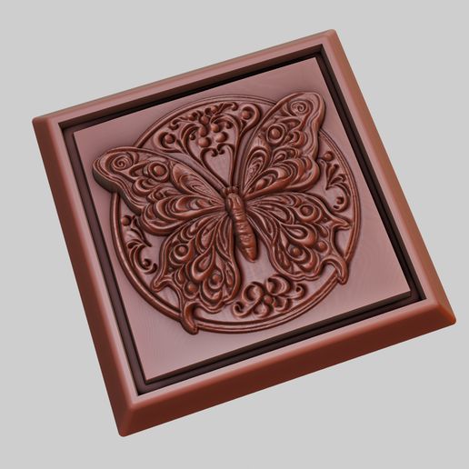 Файл 3D Butterfly Animal 3D Model for CNC Router Laser & 3D Printer 🦋 ...