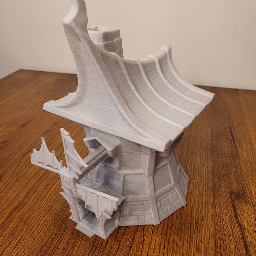 STL file Interactive Dice Tower Windmill 🎲 ・3D print model to download ...