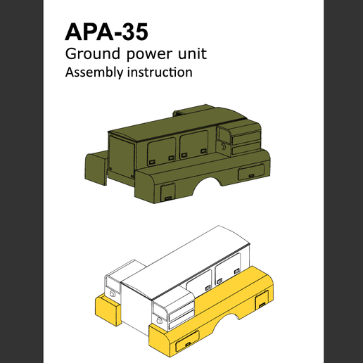 Fichier STL Conversion APA-35 pour le camion Zil 130 💭 ・Design à ...