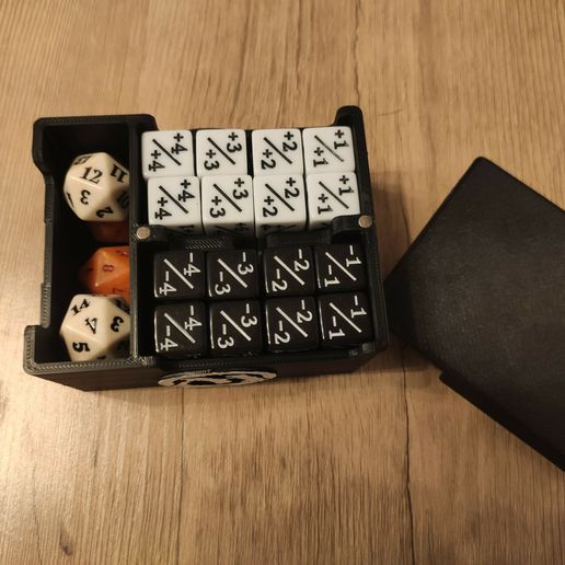 🎲 MTG Counter / Dice Box・Free 3D File for ・Cults