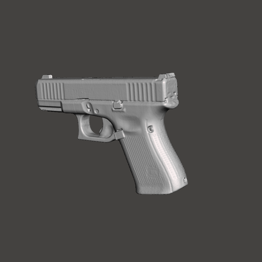 🔫 Glock 19 Gen 5 Real Size 3D Gun Mold・ STL File for 3D printing・Cults