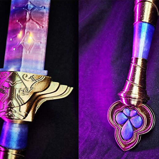 🗡️ KPop 猎魔人鲁米剑・文件用于 3D 三维打印・Cults