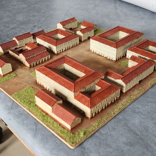 🏙️ 3mm-6mm Ancient Roman Buildings・ STL File for 3D printing・Cults
