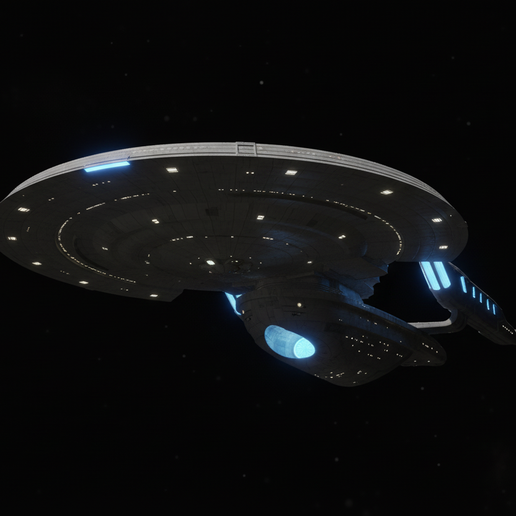 ⭐ Neo Excelsior class - federation star trek ship・ STL File for 3D ...