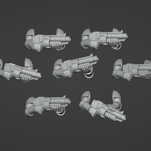 🎲 MK7 Shock and Awe Arms・ 3D File for 3D printing・Cults