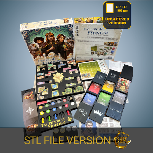 📁 The Princes of Florence Board Game Organizer | Insert | Premium ...