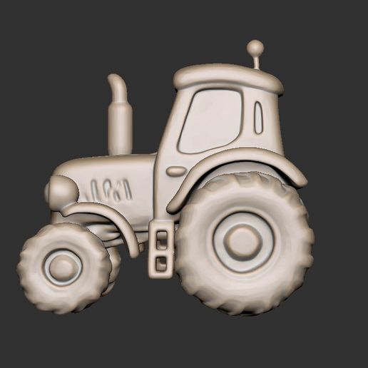 🚜 Tractor・ STL File for 3D printing・Cults