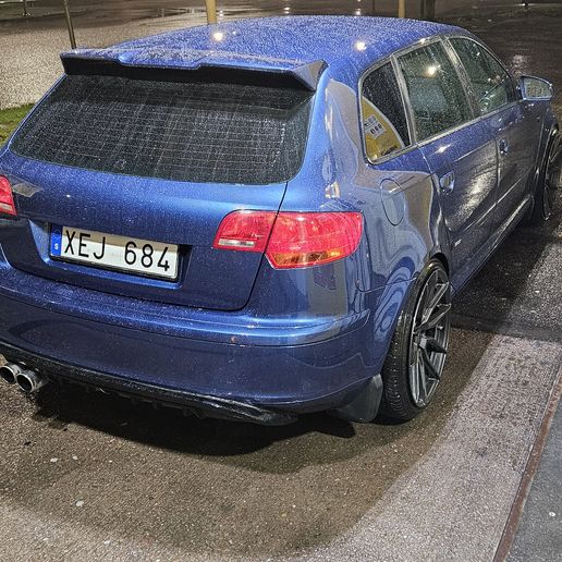 🚗 AUDI S3 8P hatchback Rear Spoiler・3D Print with the bambulab p1s 3D ...