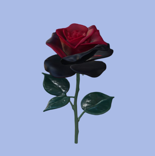 🔥 Burn Rose・ STL File for 3D printing・Cults