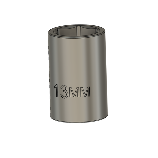 🛠️ 13mm Socket・Free STL File for 3D printing・Cults