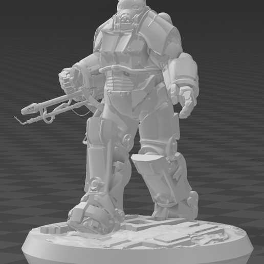 🎲 HellFire PA (f4) de Fallout・Archivo OBJ Gratis para Impresión 3D・Cults