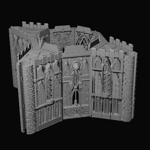 🏰 INFINITE PALACE - RUIN・ 3D File for 3D printing・Cults