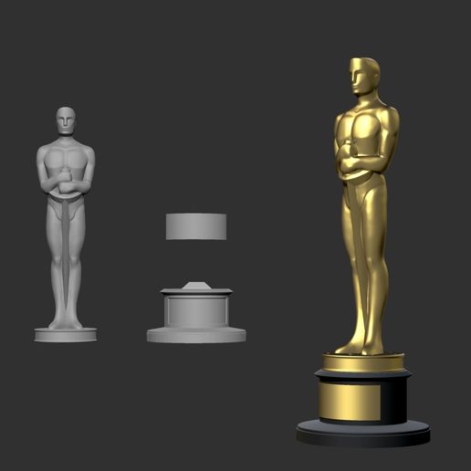 🗿 Oscar (accurate)・ STL File for 3D printing・Cults
