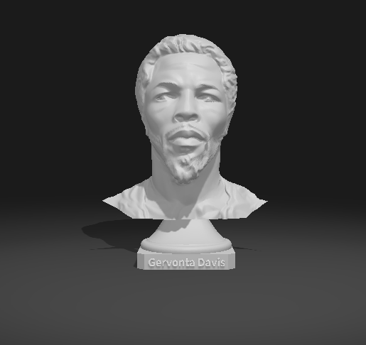 👾 Gervonta Davis Premium Statue・Бесплатный STL для 3D-печать・Cults