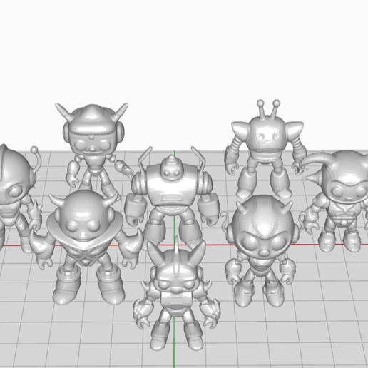 STL file Mechanoids 🦸 ・3D printable design to download・Cults
