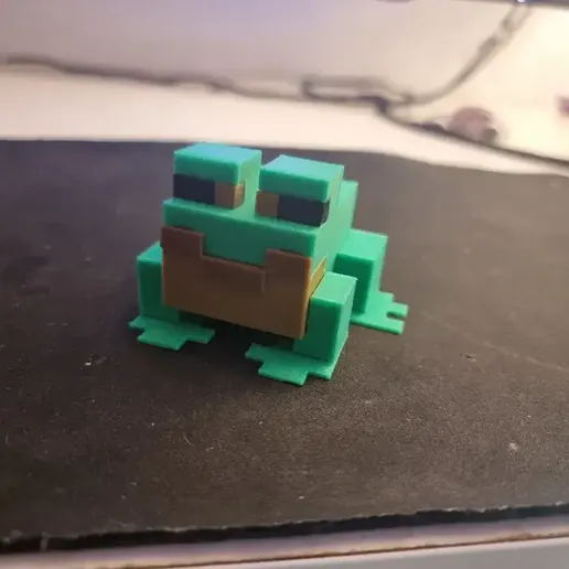 🐸 Minecraft Frog | Creality Ender, Bambu Lab・Archivo STL Gratis para ...