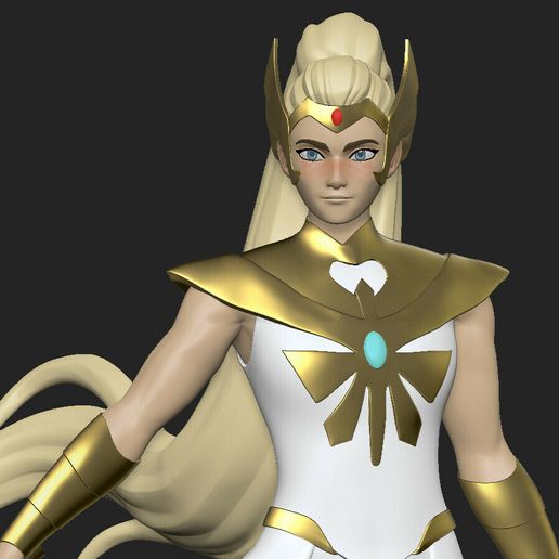 👾 She-ra 3D print ready・ 3D File for ・Cults