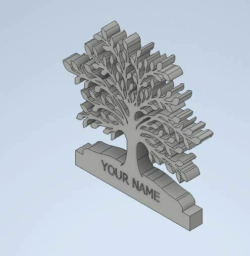 🌳 Placeholder "Tree of Life"・Free STL File for 3D printing and CNC ...