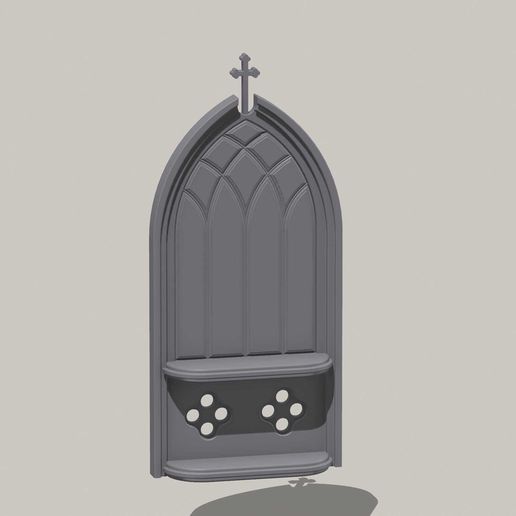 🏠 Miniature Catholic Altar 1/12 scale for Doll House - Digital STL ...
