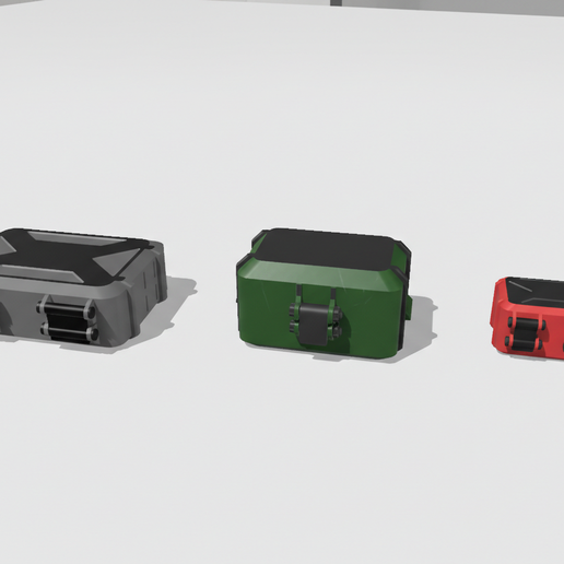 📦 Modular Storage Box STL Set – Small Medium Large Stackable Case・ 3D ...