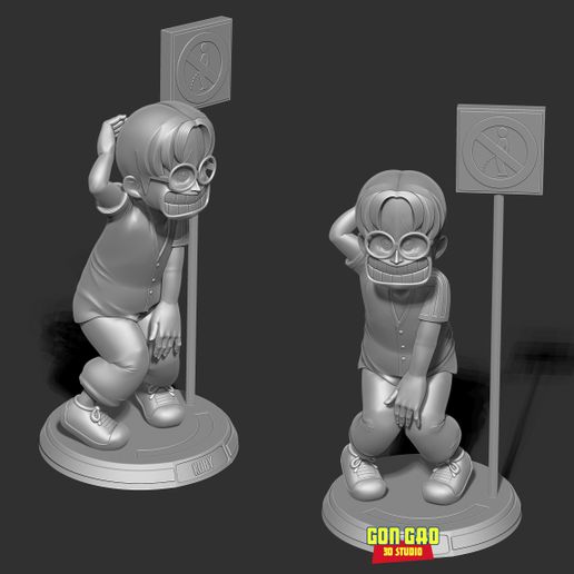 👦 Kid Koby - One Piece・ 3D File for 3D printing・Cults